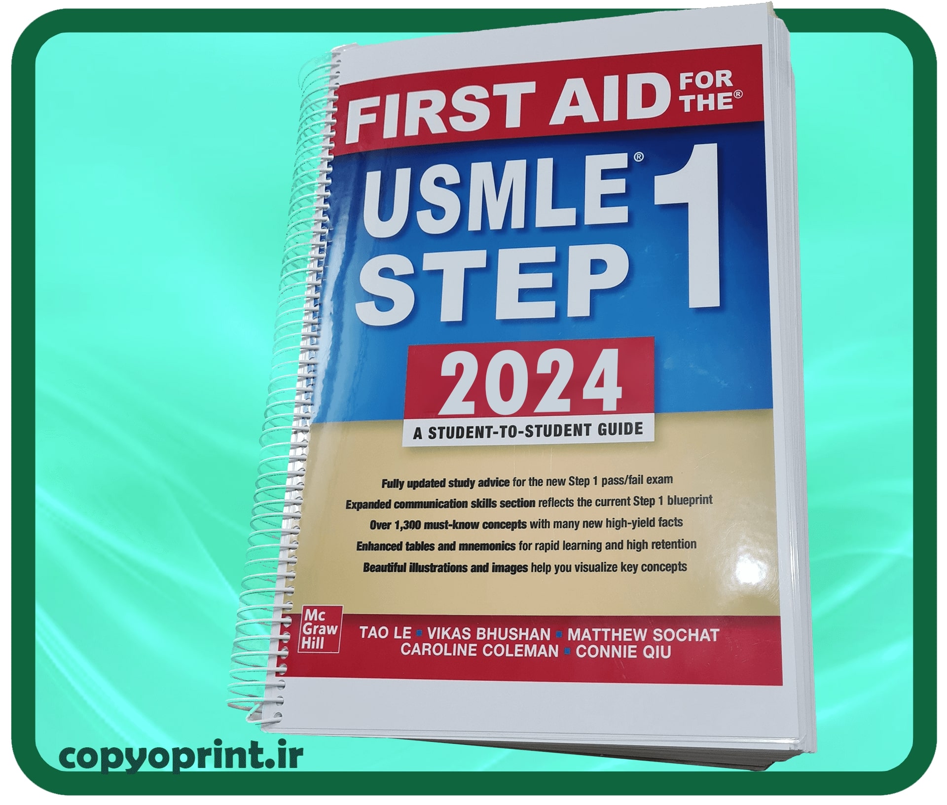 کتاب First Aid for the USMLE Step 1 2024 [ارسال رایگان] - کوپرینت
